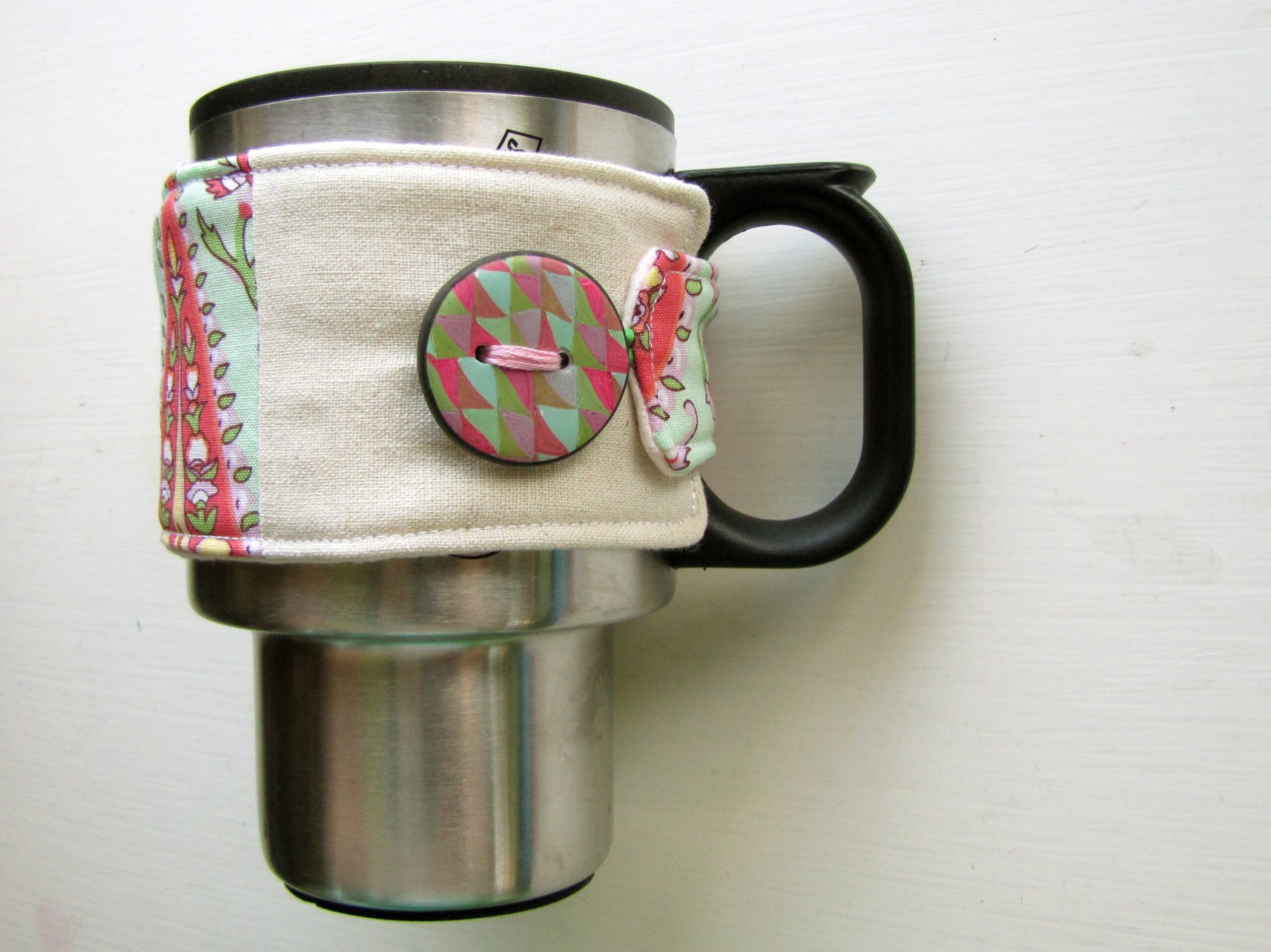 Custom-fit Mug Cozy ⋆ Polka Dot Cottage