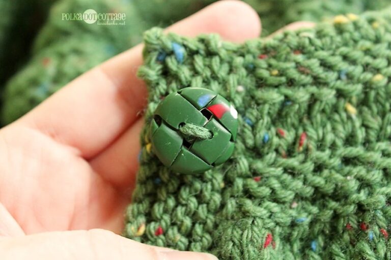 Yarny Buttons: Tweed ⋆ Polka Dot Cottage