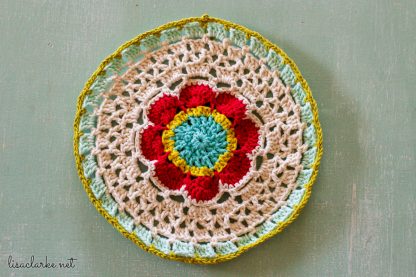 Mod Floral Mandalas: Free Pattern Excerpt and Giveaway! ⋆ Polka Dot Cottage
