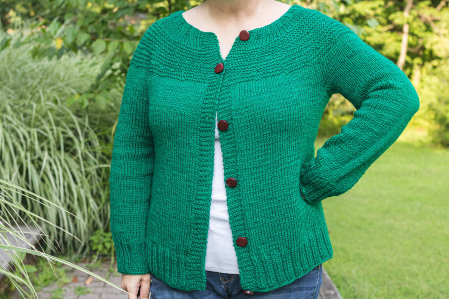 Fireside Cardigan Knitting Pattern ⋆ Polka Dot Cottage