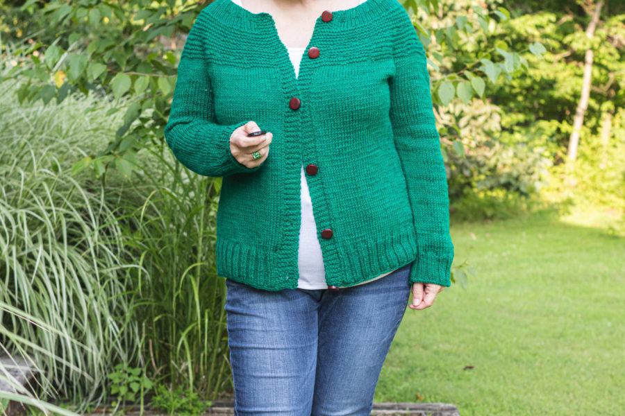 Fireside Cardigan Knitting Pattern ⋆ Polka Dot Cottage