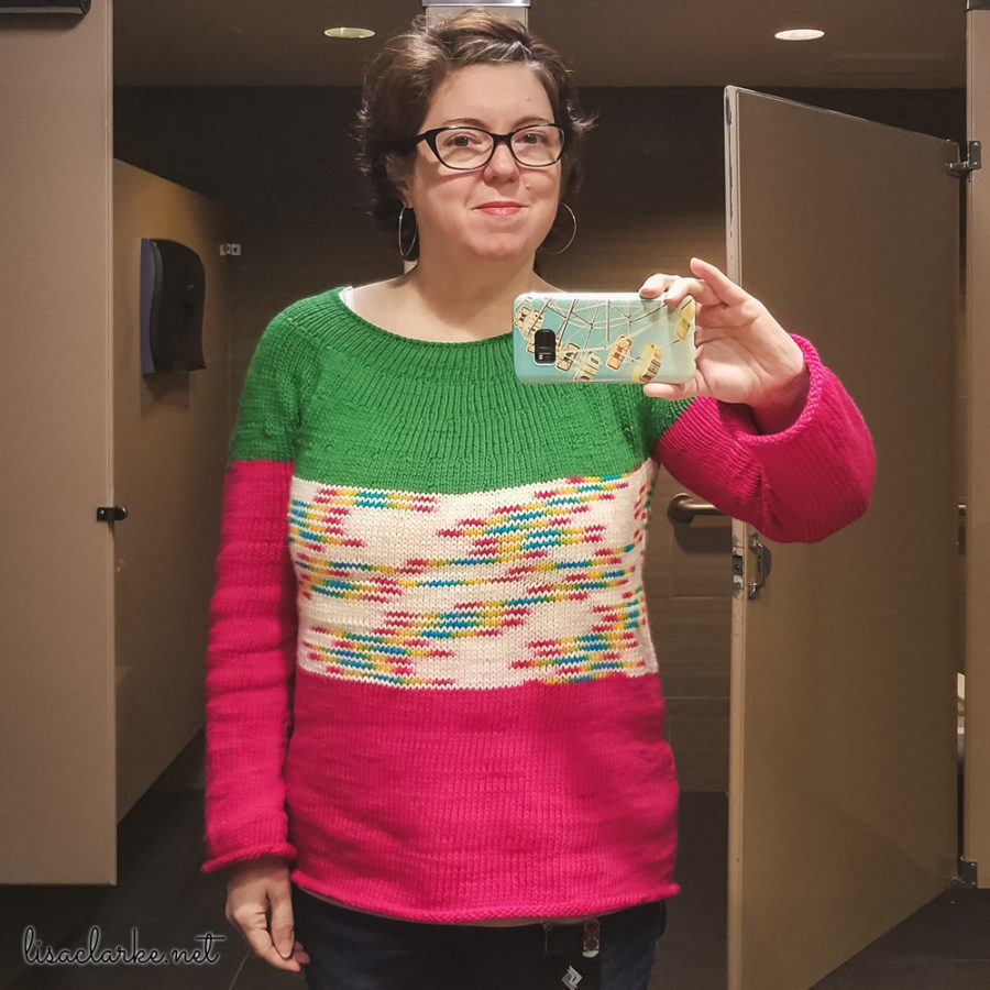 Weekend Sweater Knitting Pattern ⋆ Polka Dot Cottage