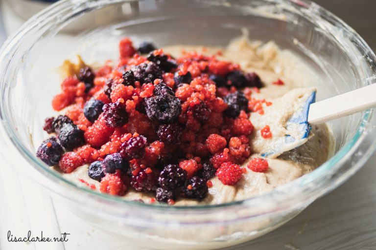 Heart-Healthy Summer Berry Muffin Recipe ⋆ Polka Dot Cottage
